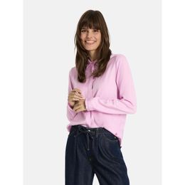LIEBLINGSSTÜCK LIEBLINGSSTÜCK Klassische Bluse »ReneL« aus 100% Viskose 326-fresh rose 38 38 Femininer V-Ausschnitt mit Knopfverschluss als dezentes Highlight