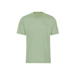 TRIGEMA T-Shirt &raquo;T-Shirt aus 100% Baumwolle&laquo; 1 Stk. green tea S S &Auml;rmel mit B&uuml;ndchen