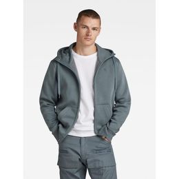G-Star Raw G-STAR Longpullover &raquo;Premium Core Hooded Zip Sweater&laquo; axis L L Kapuze mit Kinnschutz und Kordelzug