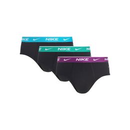 NIKE UNDERWEAR Hipster &raquo;BRIEF 3PK&laquo; Packung, 3er-Pack, 3 Stk. mit Logo-Elastikbund DSTY CCTS/STDIUM GRN/VITCH WB S (46) - 3 Stk. 3 Stk. S (46)...