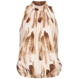 Cloud 5ive Damen CLOUD 5IVE Klassische Bluse &raquo;CLOUD 5IVE Damen Cloud5ive Damen Choker Top mit Abstrakt Print&laquo; XS