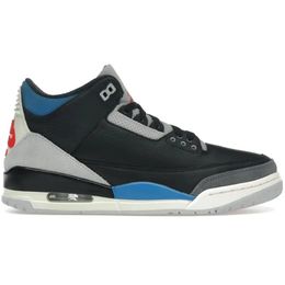 Nike Low-Top Sneaker - Jordan 3 Retro OG Rare Air - Gr. 44 (EU) - in Schwarz - f&uuml;r Damen