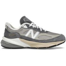 New Balance Low-Top Sneaker - New Balance 990v6 MiUSA Teddy Santis Castlerock Mo - Gr. 42 (EU) - in Wei&szlig; - f&uuml;r Damen