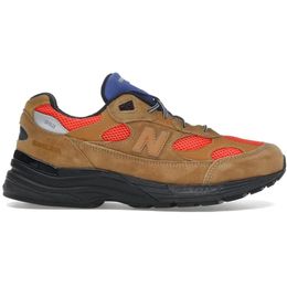 New Balance Low-Top Sneaker - New Balance 992 MiUSA Action Bronson Tiger Eye - Gr. 42,5 (EU) - in Braun - f&uuml;r Damen
