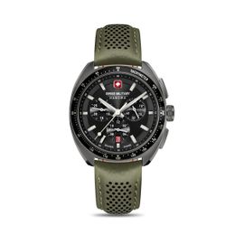 SWISS MILITARY HANOWA Uhren - Quarzuhr Defender - Gr. unisize - in Gr&uuml;n - f&uuml;r Damen
