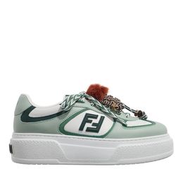 Fendi Low-Top Sneaker - Match Platform Sneakers - Gr. 39 (EU) - in Gr&uuml;n - f&uuml;r Damen