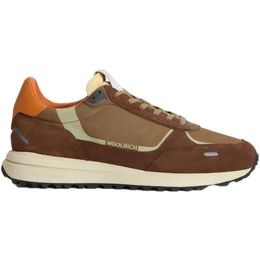 Woolrich Low-Top Sneaker - Retro Sneaker Orange Brown - Gr. 42 (EU) - in Braun - f&uuml;r Damen