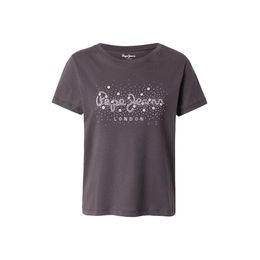 Pepe Jeans T-Shirt 'Brady' Damen Größe XL schwarz / silber