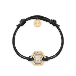 Philipp Plein Armb&auml;nder - Bracelet Friendship Hexagon - Gr. EINHEITSG - in Gold - f&uuml;r Damen