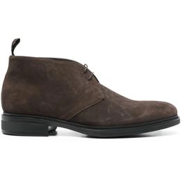 Corneliani daim schoenen - Gr. UK_7 - in Braun