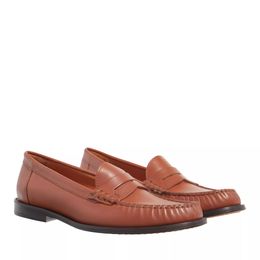 Polo Ralph Lauren Loafer - Polo Loafer Flats - Gr. 36 (EU) - in Braun - für Damen