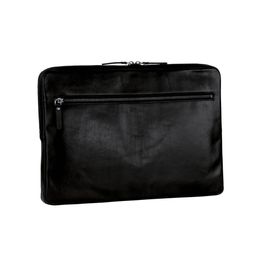 Leonhard Heyden Cambridge Laptophülle Leder 41 cm in schwarz | Gr.: onesize