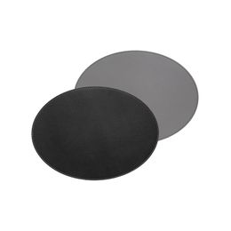 freeform DUO - Platzset oval, schwarz/grau | Gr.: onesize