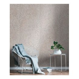 A.S. Cr&eacute;ation A.S. Cr&eacute;ation Tapete Botanical Sketch in Ros&eacute; auf Grau | Gr.: onesize