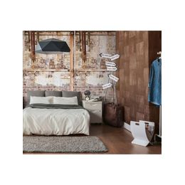 A.S. Cr&eacute;ation A.S. Cr&eacute;ation Tapete Urban Steel in Beige und Rostrot | Gr.: onesize