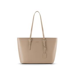 Lazarotti Bologna Leather Shopper Tasche Leder 35 cm in sand | Gr.: onesize