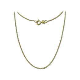333 Gelbgold - 8 Karat Damen GoldDream Halsketten Anker rund Kette ca. 42cm | Gr.: onesize