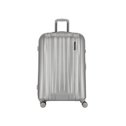 Polestream Moonrock 4 Rollen Trolley 78 cm mit Dehnfalte in silver brushed | Gr.: onesize