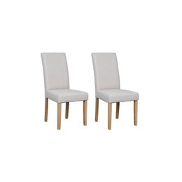 ByLiving Stuhl ELIAS in taupe - B 47, H 99,5, T 60 cm | Gr.: onesize