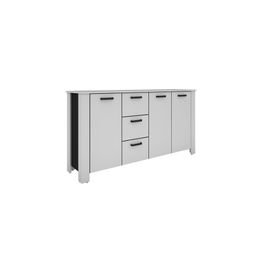 ByLiving Sideboard FARO in wei&szlig; - B 160, H 84, T 40 cm | Gr.: onesize