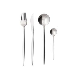 Butlers Besteck-Set STILETTI 4-tlg. in Silber | Gr.: onesize