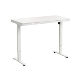 Beliani Höhenverstellbarer Schreibtisch PENLY in Weiß - (W) 120 x (H) 70 x (L) 60 cm | Gr.: onesize