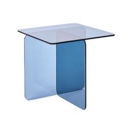 Beliani Beistelltisch AMISK in Blau - (W) 50 x (H) 46 x (L) 50 cm | Gr.: onesize