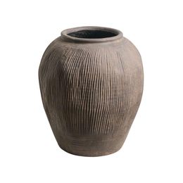 Beliani Blumenvase KATERINI in Braun - (W) 35 x (H) 40 x (L) 35 cm | Gr.: onesize
