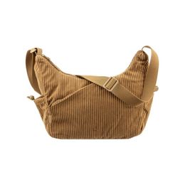Prato SC10 zeitlose zeitlose Umh&auml;ngetasche aus Breitcord in khaki | Gr.: onesize
