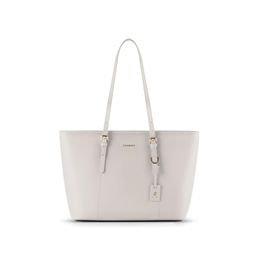 Lazarotti Bologna Leather Shopper Tasche Leder 35 cm in cream | Gr.: onesize
