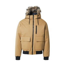 Jack & Jones Jack & Jones Jacke 'CHARLIE' Herren Gr&ouml;&szlig;e S dunkelbeige / schwarz