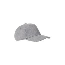Camel Active 6-Panel Cap aus Wollmix in Steingrau | Gr.: onesize