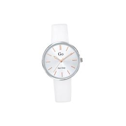 Armbanduhr-Analog wei&szlig; mittel (ca. 32mm) Girl Only GO | Gr.: onesize