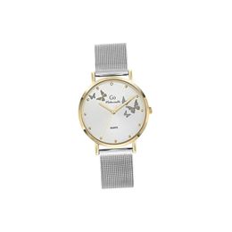 Armbanduhr-Analog silber mittel (ca. 34mm) Girl Only GO | Gr.: onesize