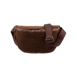 Prato SC17 zeitlose Moonbag aus Breitcord in mocha | Gr.: onesize