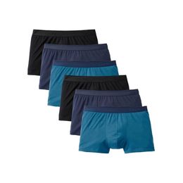 Calida Boxershort 6er Pack in Schwarz/Blau | Gr.: L