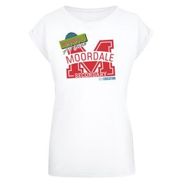 F4NT4STIC T-Shirt Sex Education Moordale M Collage in wei&szlig; | Gr.: XS