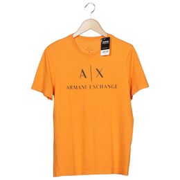 Armani Exchange T-Shirt Damen Gr&ouml;&szlig;e M Second Hand orange