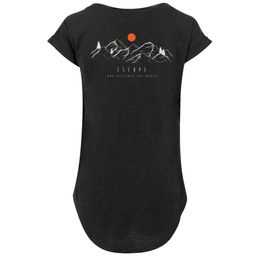 F4NT4STIC Long Cut T-Shirt Discover the world in schwarz | Gr.: XS