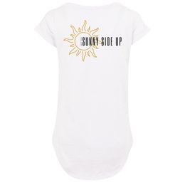 F4NT4STIC Long Cut T-Shirt Sunny side up in wei&szlig; | Gr.: S
