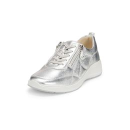 vitaform Hirschleder Sneaker in silber | Gr.: 38