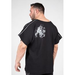 Gorilla Wear T-shirt - Buffalo old school workout top - Schwarz/Grau | Gr.: 4XL