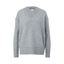 Qs Oversized Sweater female Grey size M