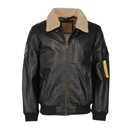 Top Gun Lederjacke TG20193144 in schwarz | Gr.: 52