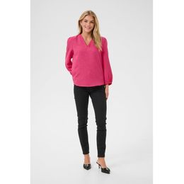Kaffe Langarm-Bluse KAellen Regular fit in Beetroot Purple CC | Gr.: 38