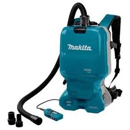 Makita DVC665ZU Akku-Rucksackstaubsauger 2x18V mit Bluetooth Solo