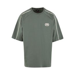 Ecko Unltd. Ecko Unlimited T-Shirt 'Rebound' Herren Gr&ouml;&szlig;e XXL smaragd / rot / wei&szlig;
