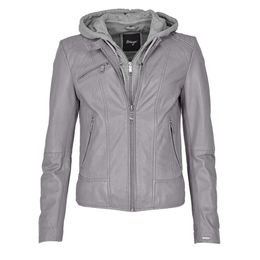 Maze Lederjacke Mico in grau | Gr.: XS