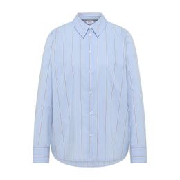 Cecil Gestreifte Hemdbluse in Fountain Blue | Gr.: M