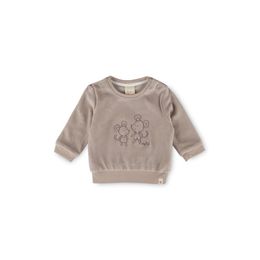 Sigikid Nicki Langarmshirt Classic Baby in grau | Gr.: 50